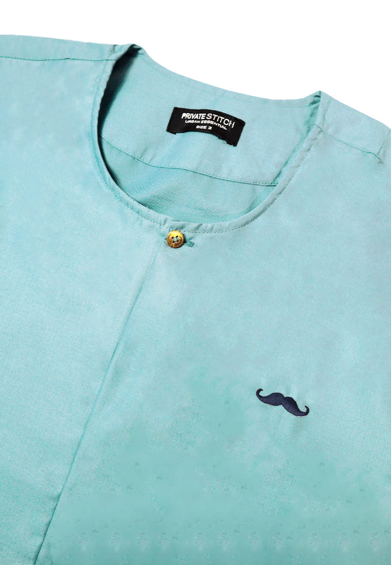 Private Stitch Signature Moustache Baju Kurta | PRIVATE STITCH